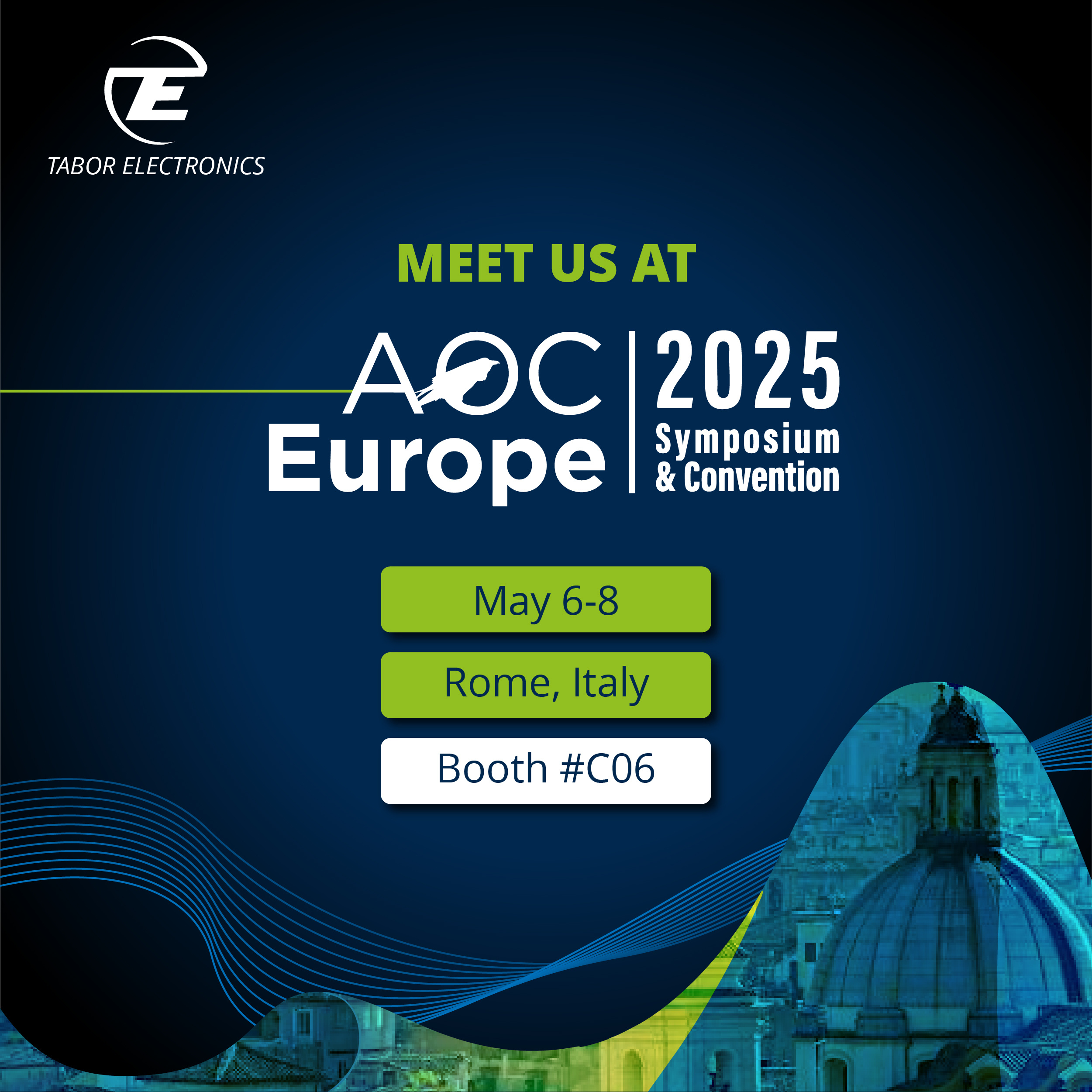 Meet Tabor at AOC Europe 2025
